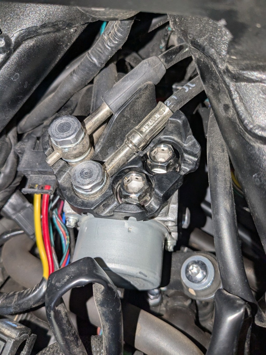 Rear ABS delete. - Modifications, Accessories, and Appearance - Trident 660